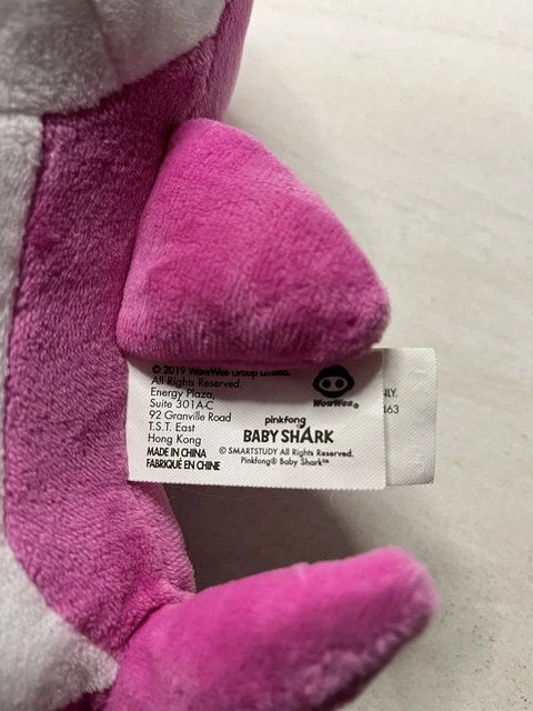 PINKFONG MOMMY SHARK Official 10” Stuffed Plush Toy By WowWee Great ...