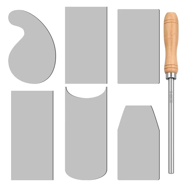 CARD SCRAPER WOODWORKING Card Scraper Burnisher Paint Scraper Tool ...