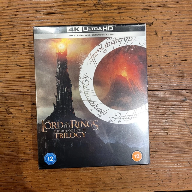 LORD OF THE Rings Trilogy, theatrical and extended 4k Ultra HD £56.88 - PicClick UK