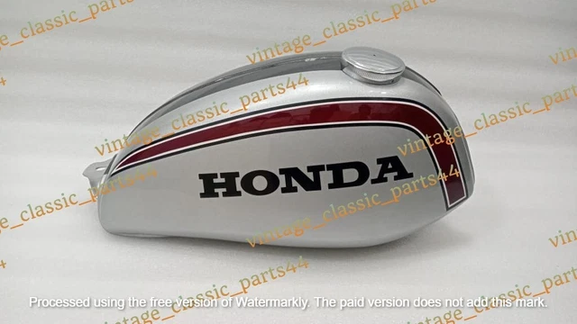 HONDA SL125 SL100 K1 1973 to 1975 Model Silver & Grey Painted Steel ...