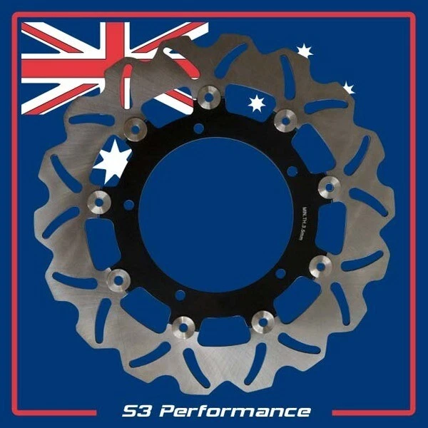 FRONT BRAKE DISC Motorcycle Yamaha YZF-R6 YZFR6 R6 2005-2015 05-15 ...