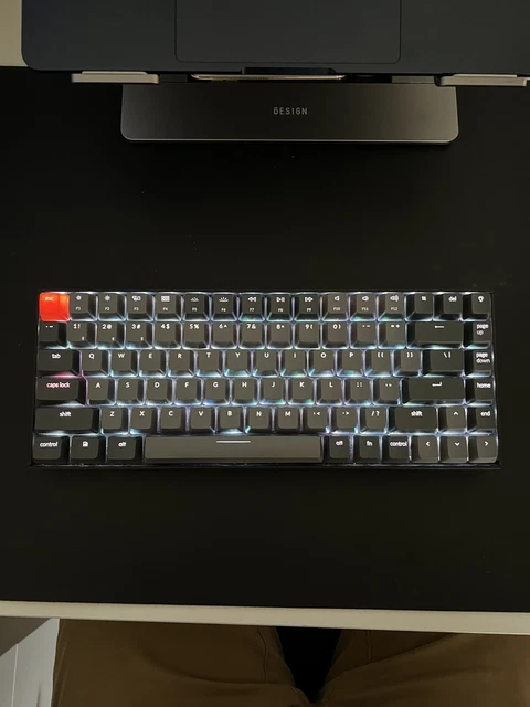 KEYCHRON K2 WIRELESS Mechanical Keyboard - Bluetooth White Backlight ...