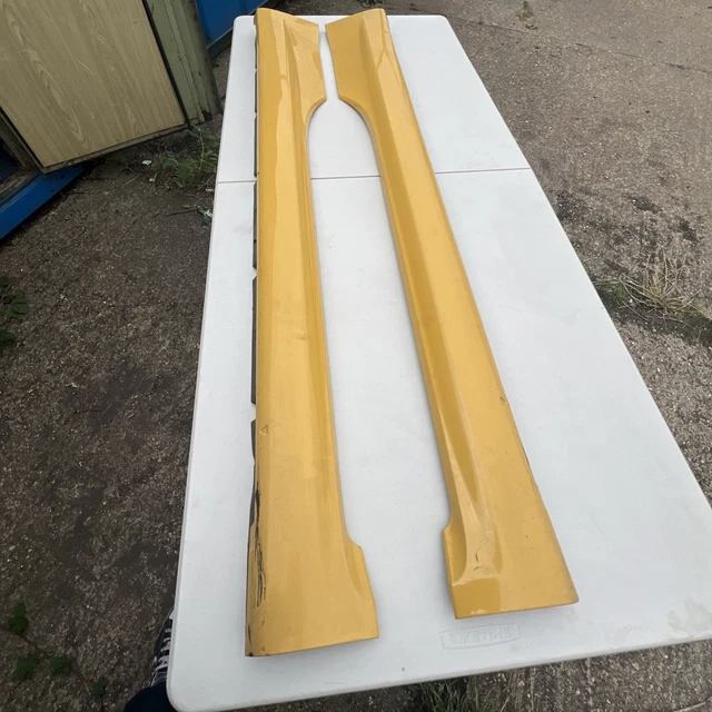 FIAT 500 SPORT Side Skirts in yellow. Good Used condition £89.08 ...