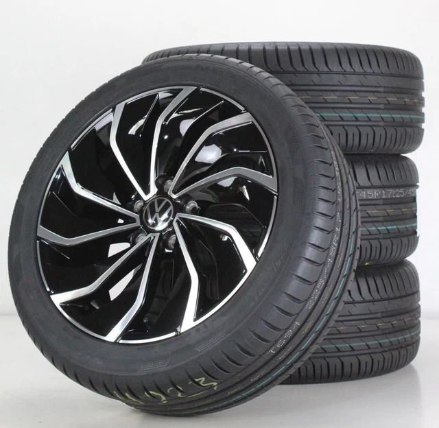 VW GOLF 8 & R-Line GTE GTI GTD summer wheels 17-inch Ventura rims ...