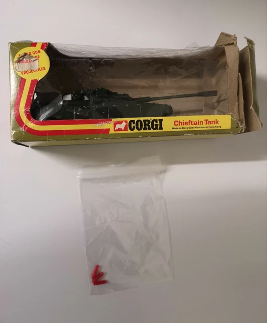VINTAGE CORGI CHIEFTAIN Tank No 903 (Boxed) 1970's £23.00 - PicClick UK