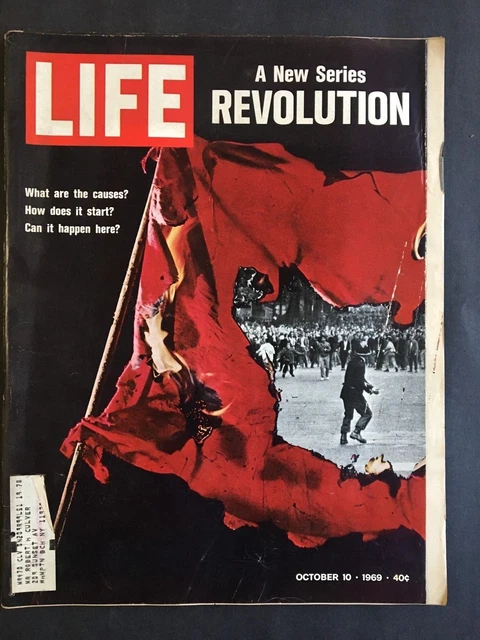 LIFE MAGAZINE OCTOBER 10 1969 A New Series Revolution £9.50 - PicClick UK
