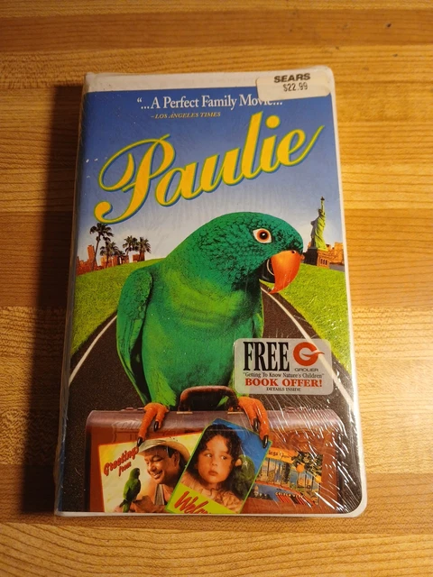 PAULIE VHS NEW Sealed Parrot $12.00 - PicClick CA
