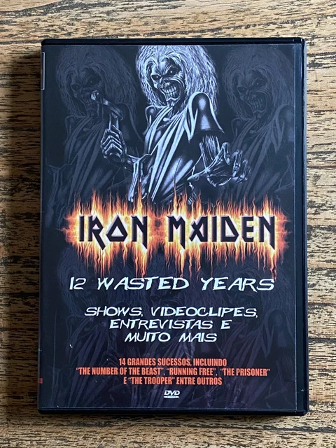 IRON MAIDEN, 12 Wasted Years [Rare 14 Track DVD] £50.00 - PicClick UK