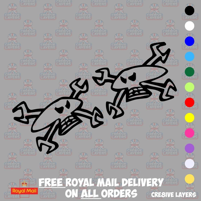 Guy Martin Skull Logo