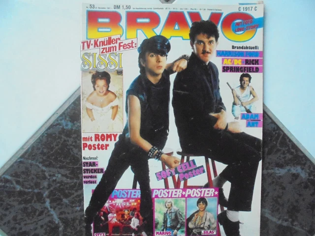 BRAVO 53/1981 ROMY Schneider als Sissi Poster/Silas P.Bach/SS:S.Stevens ...