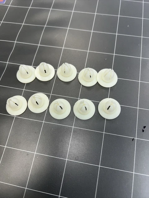 10X GUARD SIDE Panel Jack Clips for Mercedes R129 W124 W140 0019882981 ...