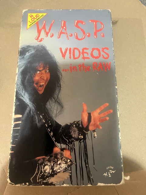 1988 W.A.S.P. VIDEOS In The Raw VHS Tape £9.98 - PicClick UK