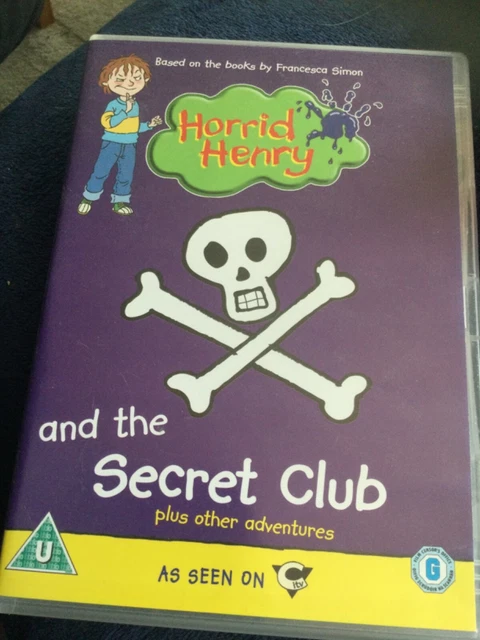 HORRID HENRY: HORRID Henry and the Secret Club DVD (2008) cert U Very ...