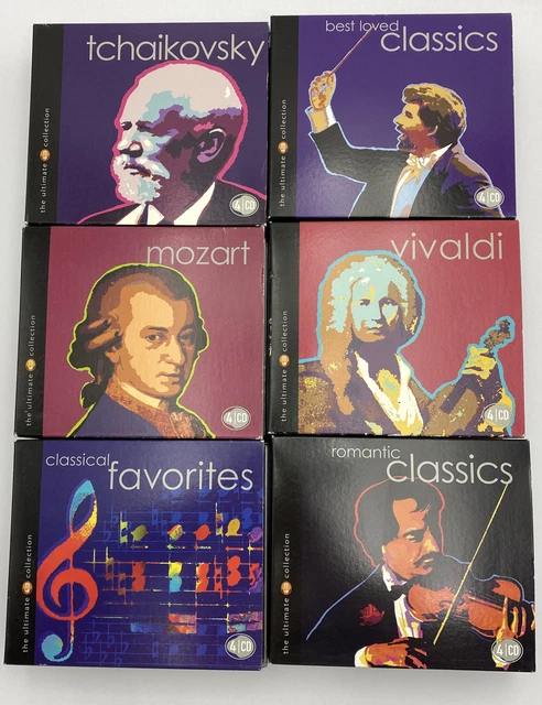 THE ULTIMATE COLLECTION Classical Music CD Box Set Lot ( 6) RNR ...