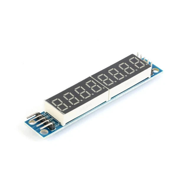MAX7219 8-DIGIT LED Display Module, 7 Segment for Arduino/AVR/STM32 $5. ...