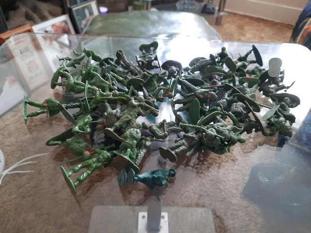 VINTAGE WW2 AMERICAN Infantry Toy Soldiers. £2.75 - PicClick UK