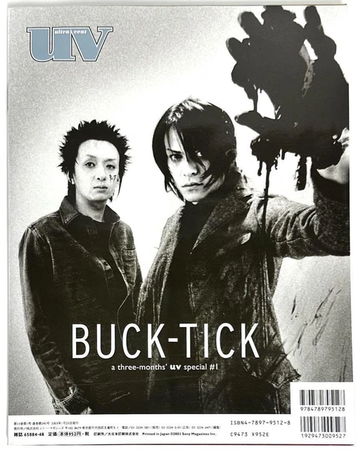 BUCK-TICK WRECKAGE SAKURAI Atsushi Imai Hisashi Uv Pingpay £39.87 ...