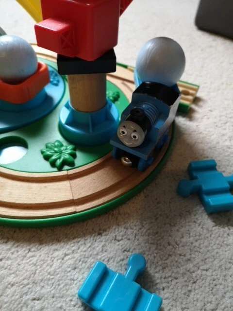 THOMAS THE TANK Engine Wooden Train Set £14.99 - PicClick UK