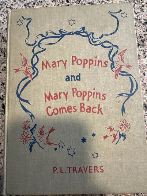 MARY POPPINS AND Mary Poppins Comes Back By P L Travers 1937 édition ...