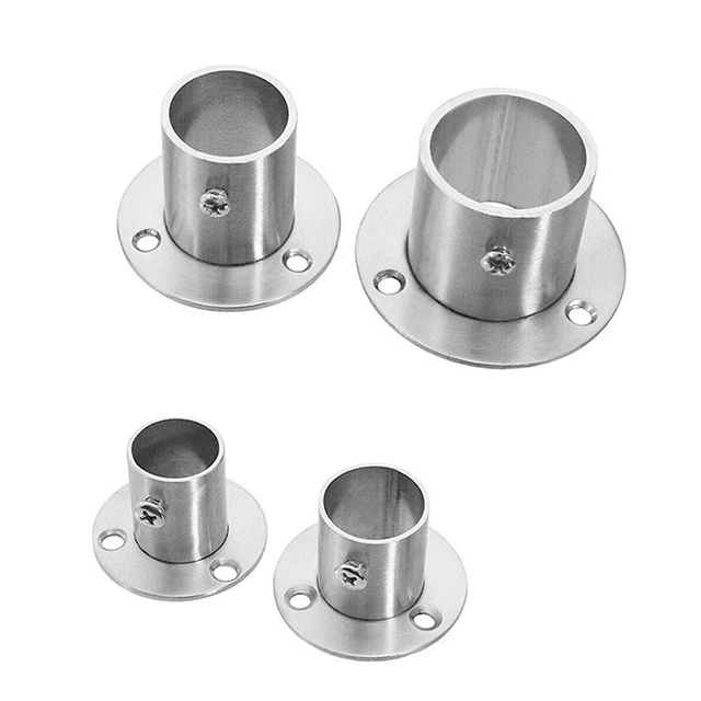 SUPPORT DE RAIL de placard garde-robe rail suspendu tige poteau support ...