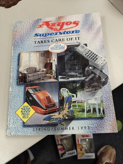 VINTAGE ARGOS CATALOGUE Spring /Summer 1993, Retro Collectable, TV / Film Prop £52.72 - PicClick UK