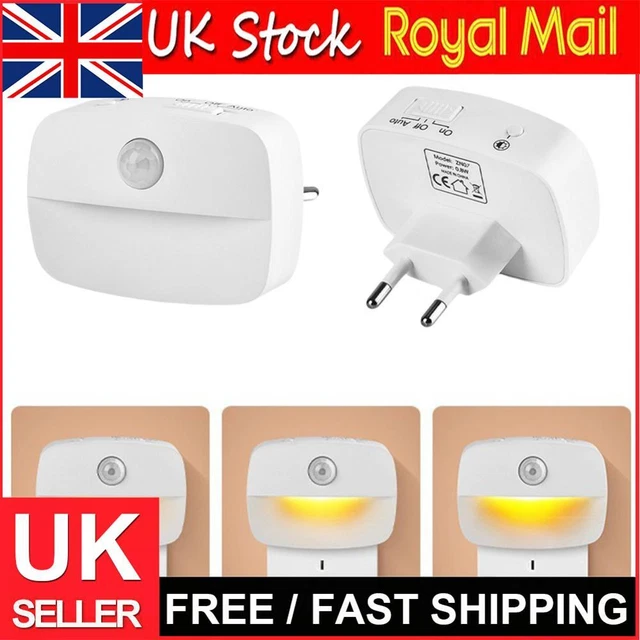 PIR MOTION SENSOR Lamp Dimmable Small LED Night Lamp for Wall Cabinet ...