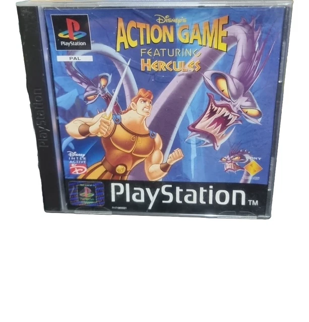 HERCULES DISNEY'S ACTION Game Featuring Hercules Sony Playstation 1 PS1 ...
