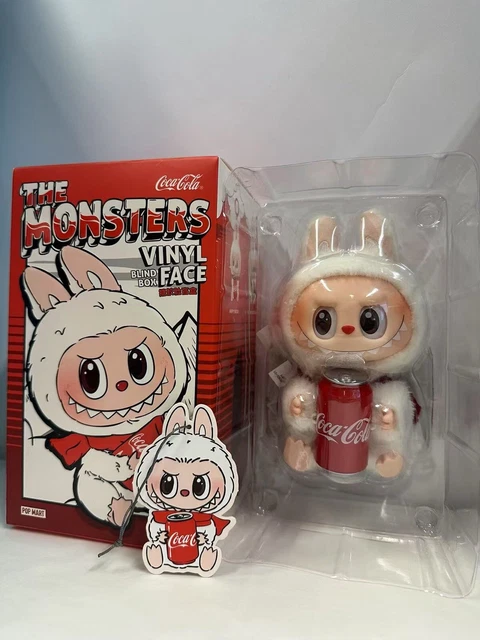 POPMART THE MONSTERS Labubu Coca-Cola Plush Keychain - Happy Factor £30 ...