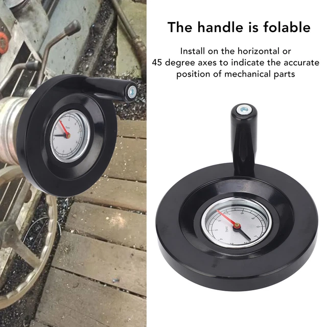 HANDWHEEL 12X125MM 0 To 9 Dial Position Indicator Hand Wheel £25.19 ...