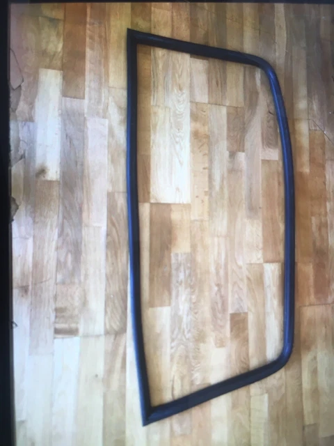 FORD CAPRI MK1 Rear Windscreen Rubber+ Chrome Trim Brand New Perfect ...