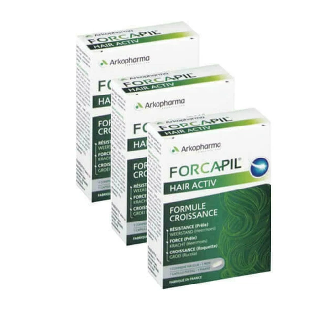 ARKOPHARMA FORCAPIL HAIR Activ - Keratin Activ 90 Tablets (3x30 ...