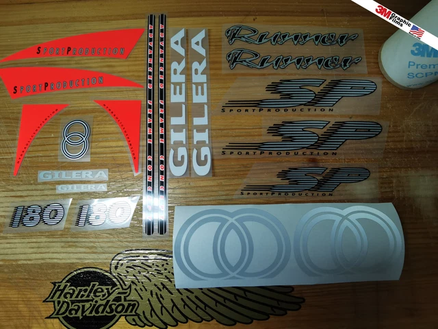 GILERA RUNNER SP fluor pegatinas kit decal set sticker adesivi ...