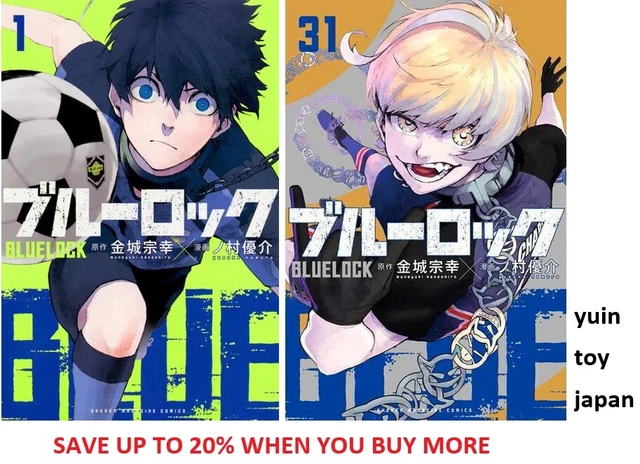 BLUE LOCK BLUELOCK Comic Manga vol.1-31 Book set Kodansha Japanese EUR ...