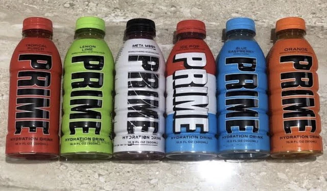 Prime Hydration Sports Drink By Logan Paul And Ksi Ice Pop 500ml £0
