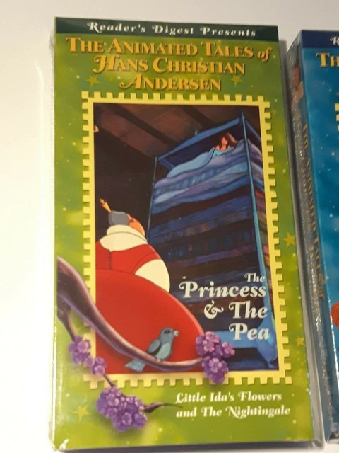 3 SEALED VHS tapes Animated tales of Hans Christian Anderson Reader`s ...