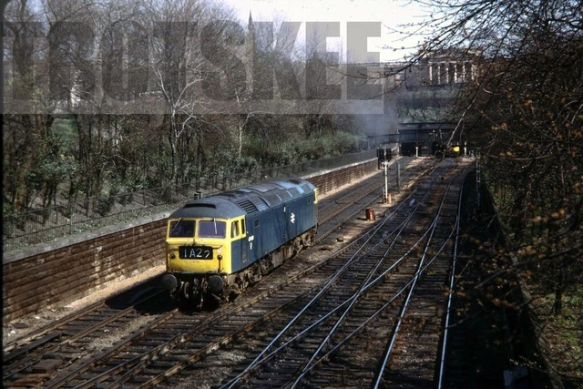 35MM SLIDE BR British Railways Diesel Loco 47408 Class 47 1974 Orig £3. ...