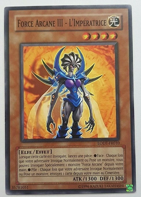 YU-GI-OH! CARD - Arcane Force III - The Empress - LODT-FR010 - VF £2.57 ...