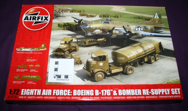 AIRFIX EIGHTH AIR Force Set 1:72 scale model kit 02318. B-17 & Bomber ...