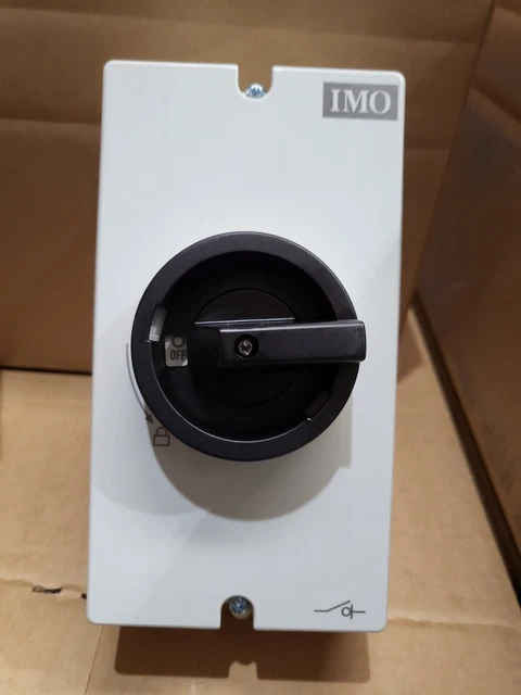 4 POLE MAIN Switch SI20-PEL64R-4 IMO ( SI16-SI25)Isolator Enclosed TRUE ...