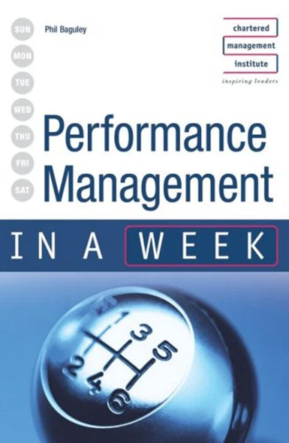 PERFORMANCE MANAGEMENT EN Un Week Livre de Poche Phil EUR 6,29 - PicClick FR