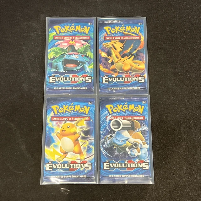 ART SET POKÉMON Evolutions XY Booster Neuf Scellé Non Pesé / Non Trié ...