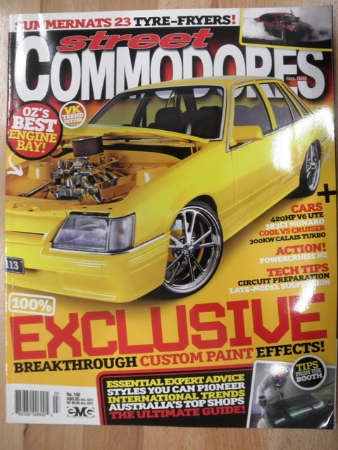 STREET COMMODORES MAG #168 VZ SVZ Ute HSV VN 8 Plus VL VS Calais CV8 ...