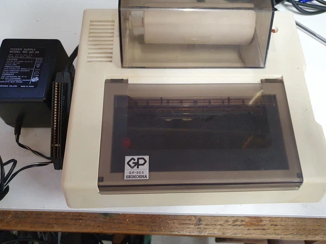 SEIKOSKA GP-50S PRINTER for Sinclair ZX Spectrum EUR 10,34 - PicClick IT