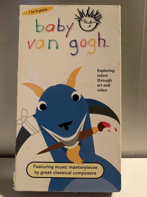 BABY EINSTEIN BABY VAN GOGH Exploring Colors Art VHS Video Tape 2000 ...