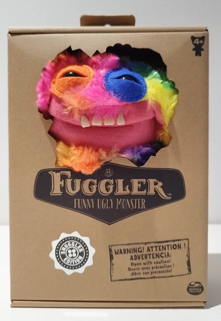 FUGGLER GRIN GRIN Rainbow Snuggler Edition Funny Ugly Monster New £12. ...