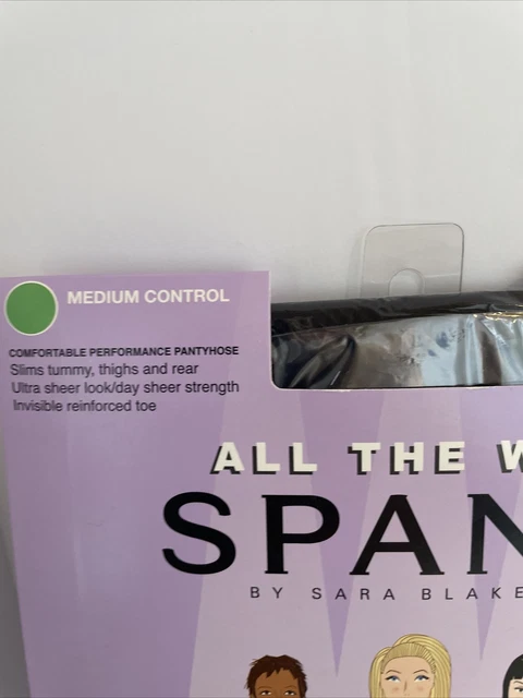 SPANX MEDIUM CONTROL Tummy to Toes Full Length Hose Black Size E £17.93 ...