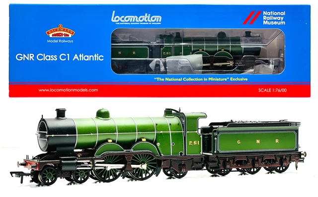 BACHMANN 00 GAUGE - 31-760Nrm - Gnr Atlantic Class C1 251 Gnr Lined ...