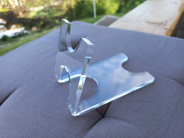 SUPPORTS/PRÉSENTOIRS EN PLEXIGLASS transparent EUR 30,00 - PicClick FR