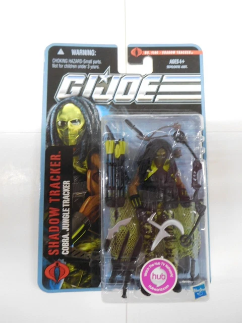 GI JOE CARDED Shadow Tracker Cobra Jungle Tracker 2010 Hasbro EUR 72,01 ...