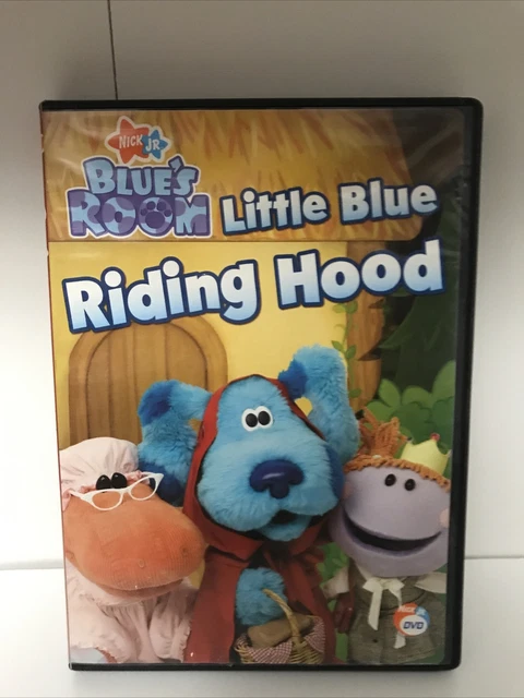 BLUES ROOM LITTLE Blue Riding Hood DVD Nick Jr Blues Clues DVD Good ...